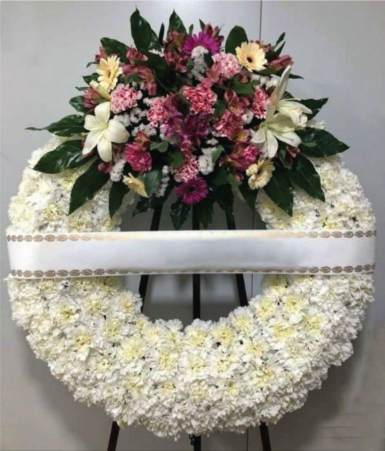 Arreglos y coronas de flores para funeral ? Flores a domicilio